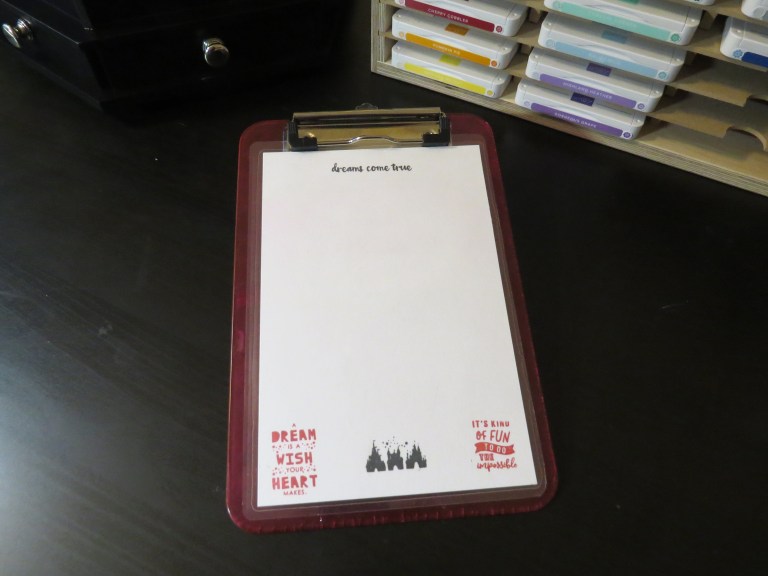 Make an Easy Laminated Notepad – Maria’s Craftroom