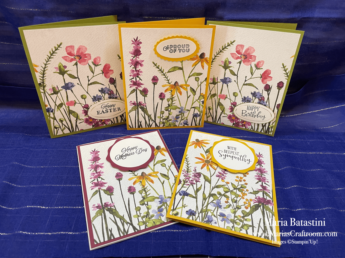 Make 5 Easy Cards – Maria’s Craftroom