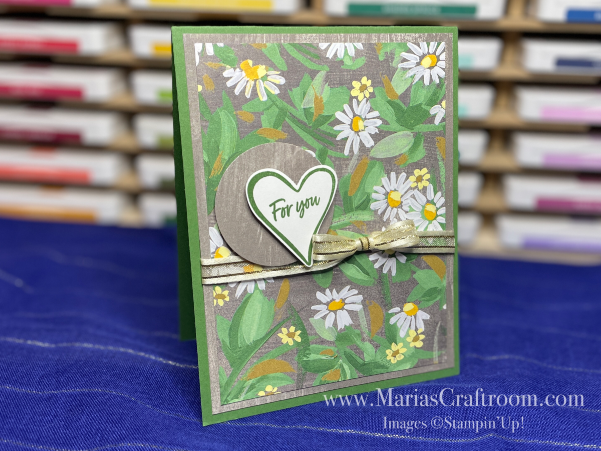 Easy – Friendship Card – Country Bouquet – Maria’s Craftroom