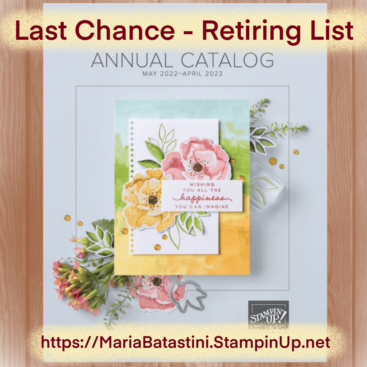 Retiring Stampin’ Up 2022-2023 Catalog Walkthrough – Maria’s Craftroom