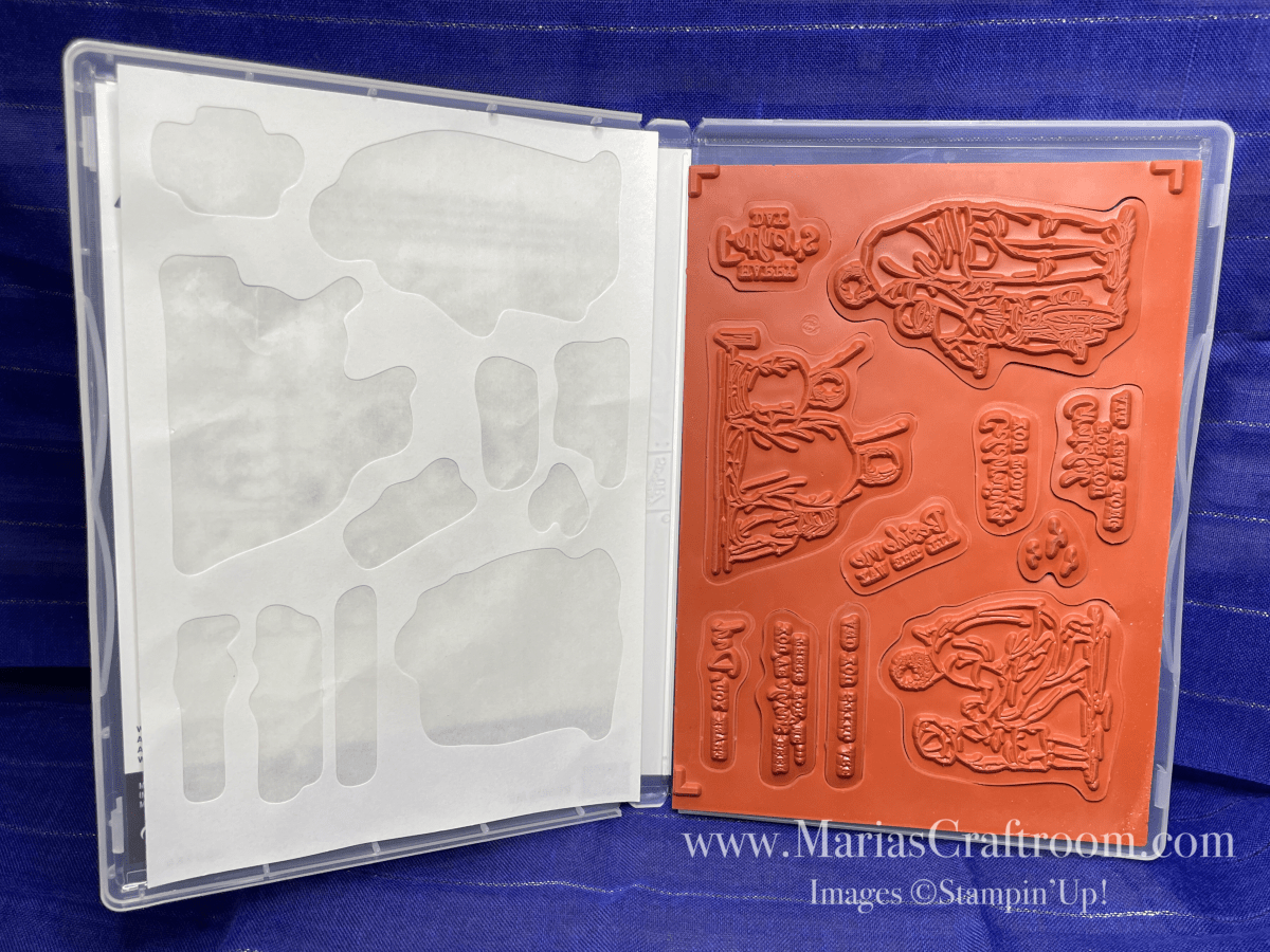 How to Attach Sticker Labels to Cling Stamp Sets – Maria’s Craftroom